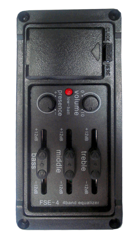 ARTEC - FSE 4 (Equalizer System with 4 Bands for Guitar or Charango)