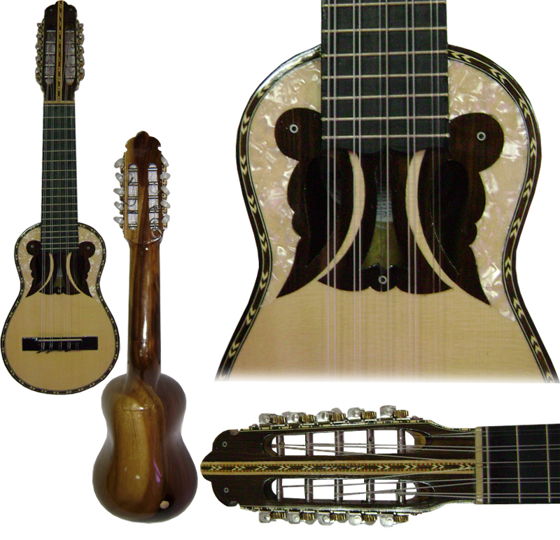 Concert Charango Butterfly Soundhole