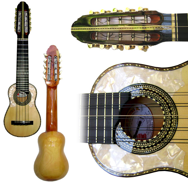 "Suarez" Professional Charango - Naranjillo Wood