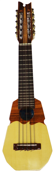 Charango "Ronroco Type" with Chullpa Carving